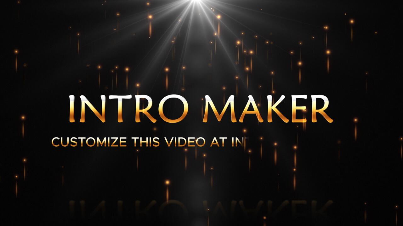 Peaceful Glow - Text - Intro Maker