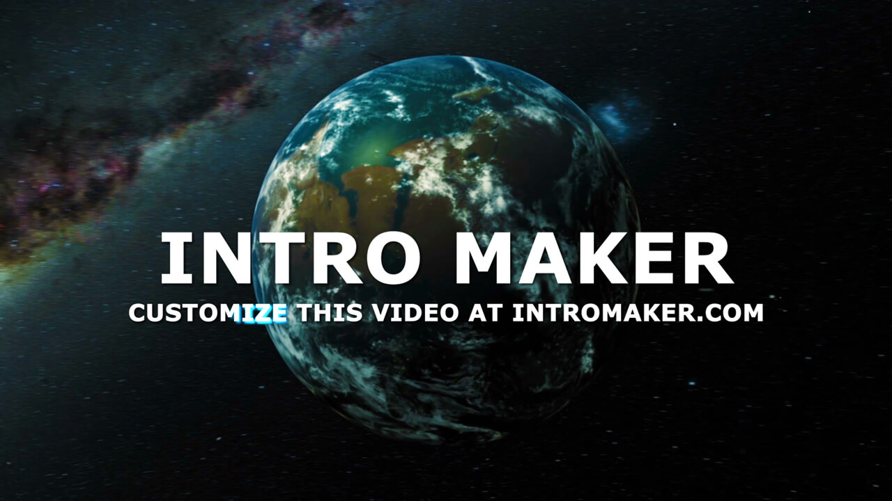 Earth Revolve Titles - Intro Maker