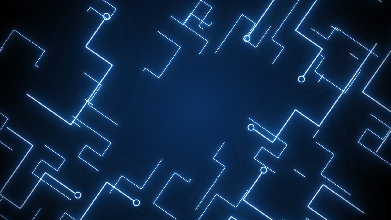 Laser Circuit - Text - Intro Maker