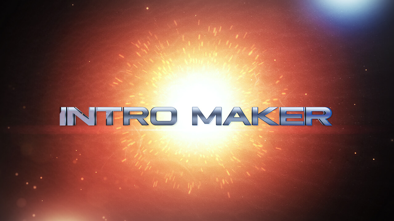 Explosive Action Text - Intro Maker