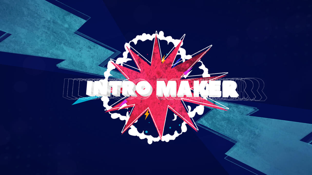 Comic Book Impact Text - Intro Maker