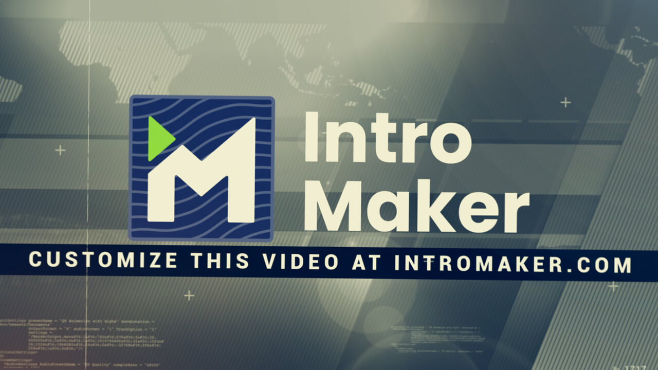 Broadcast News Logo - Intro Maker