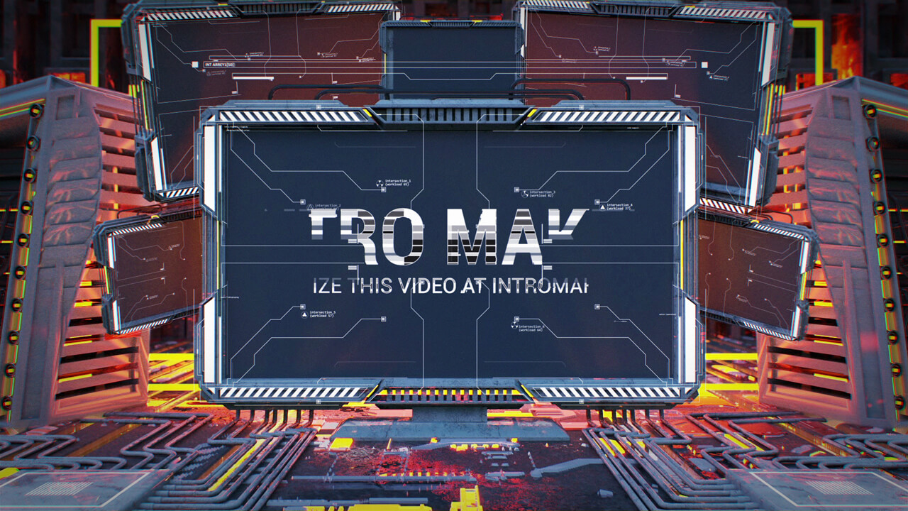 Game Day HUD Text - Intro Maker