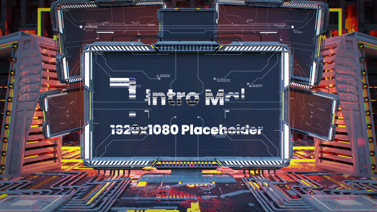 Game Day HUD Screen - Intro Maker